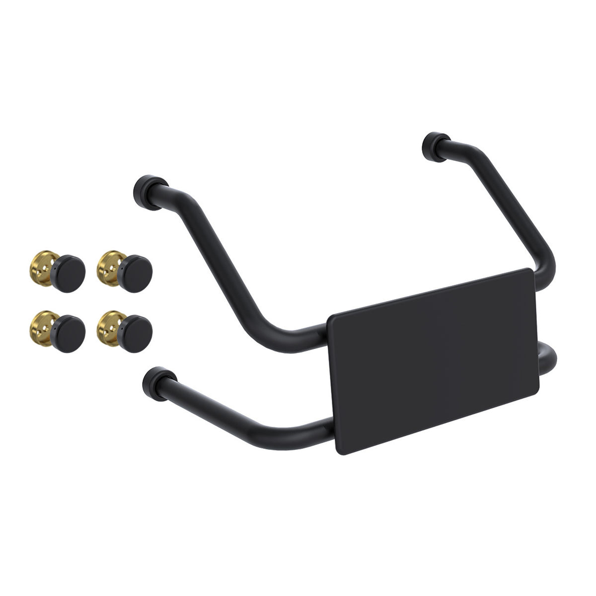 Conserv Hygienic Seal® Wall Mounted Backrest with Hideaway™ Mounting S