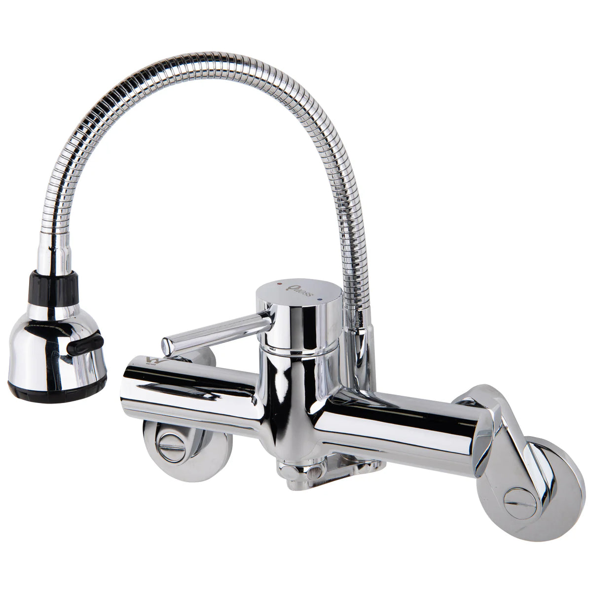 Quoss Chrome Reno Transformer Flex Single Flix Kitchen Mixer Taps